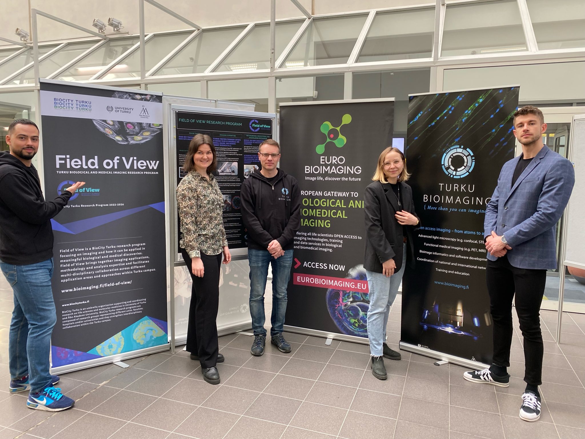 TBI team at Meet the Biocity Turku Research Programs - Turku Bioimaging